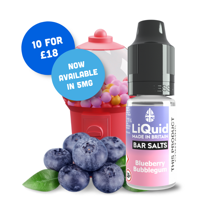 Cheap UK Made E-Liquid & Bar Salts - Only £1 for 10ml!