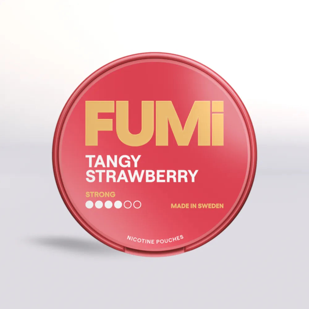 FUMi Tangy Strawberry Nicotine Pouches | Fruity 8mg Pouch
